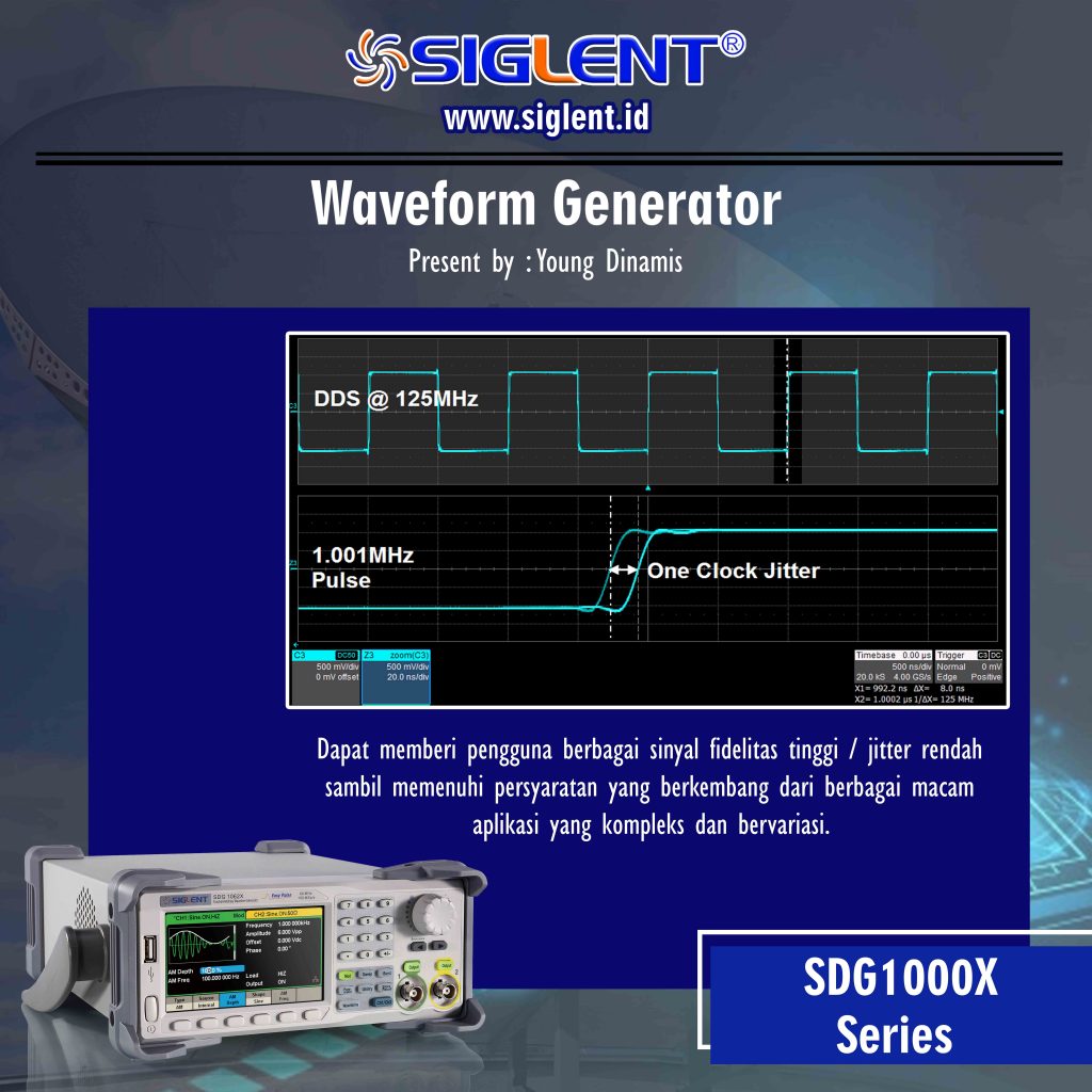 SDG1000X Series Function/Arbitrary Waveform Generators | Siglent ...
