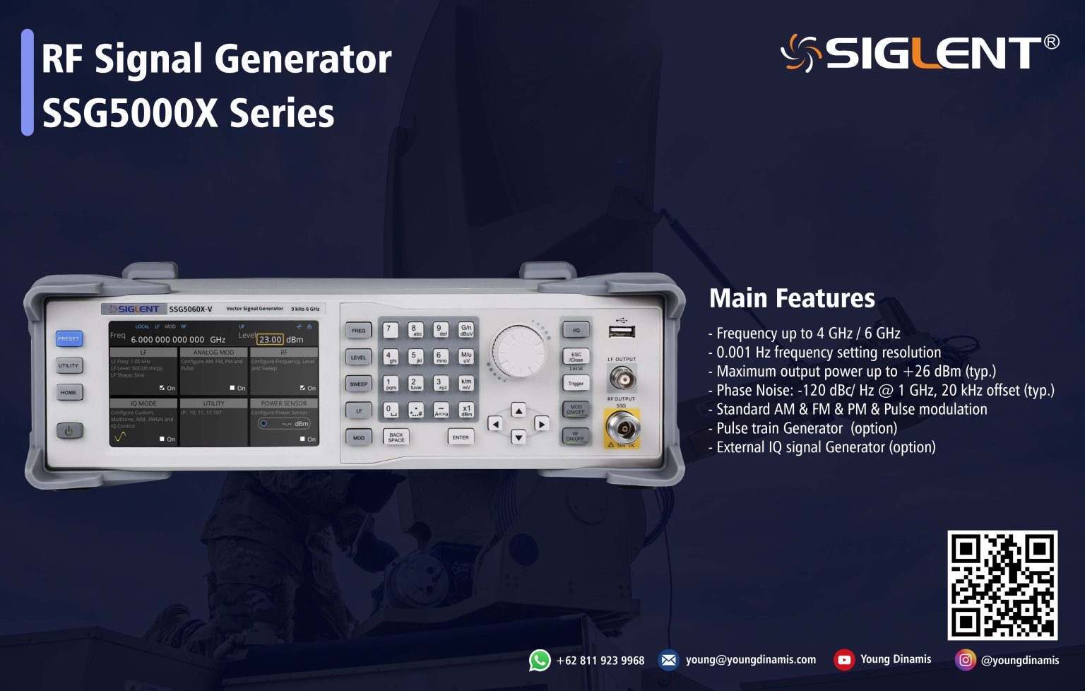 SSG5000X Series RF Signal Generator | Siglent Technologies