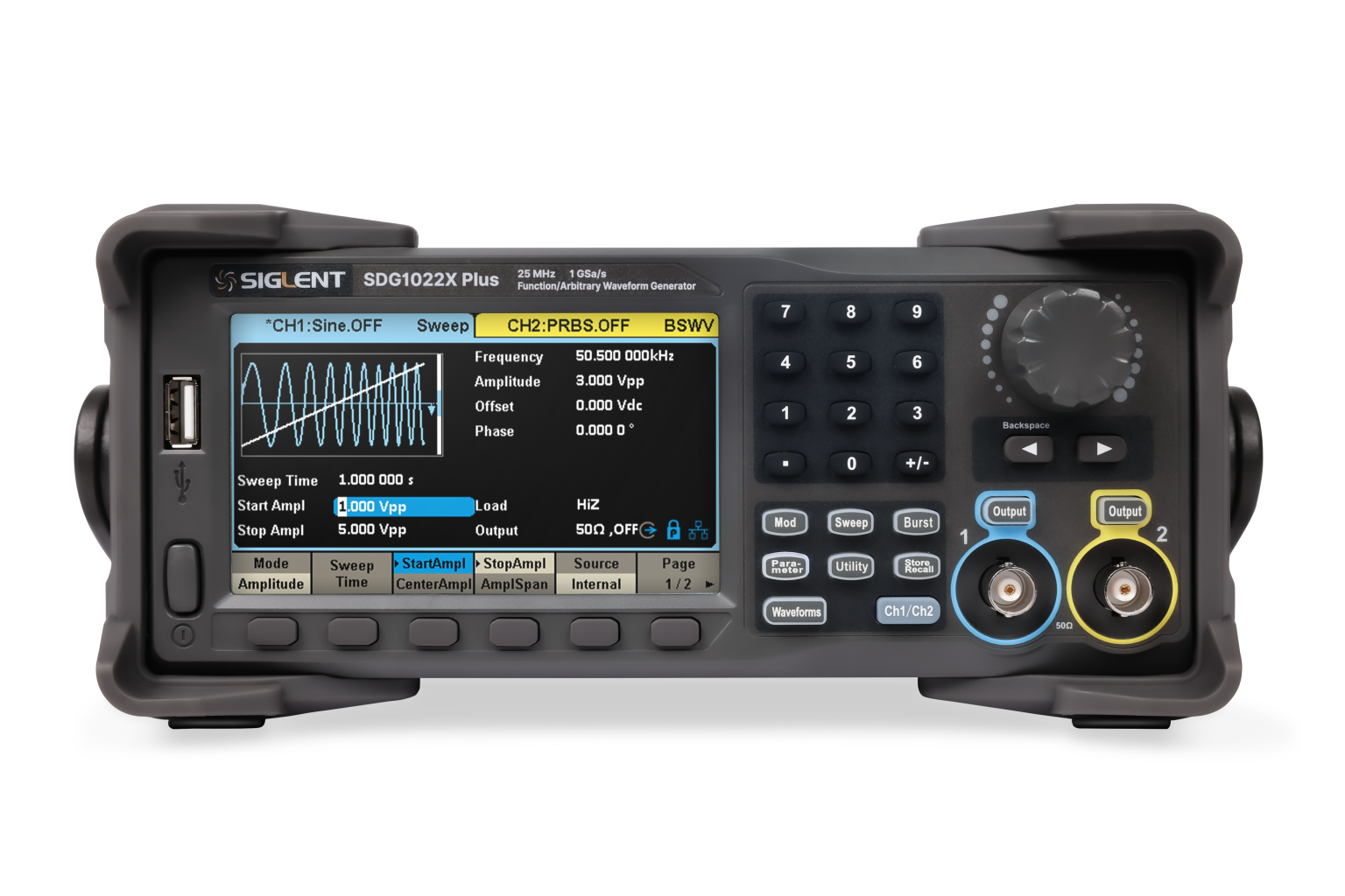 SDG1000X Plus Series Function/Arbitrary Waveform Generator | Siglent ...